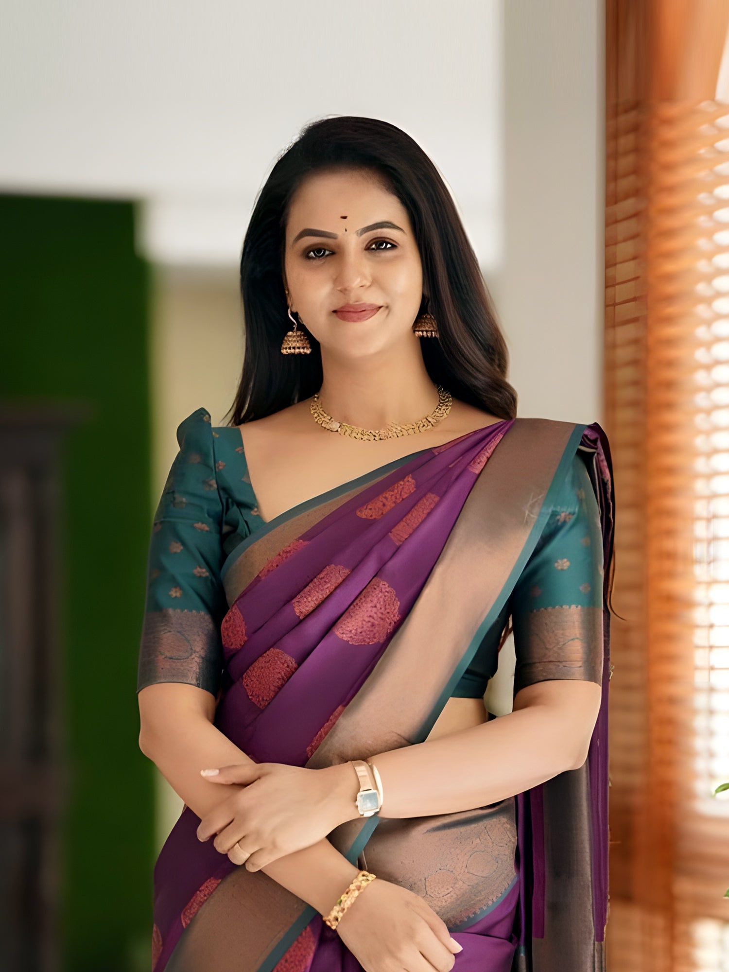 Tharagai Saree
